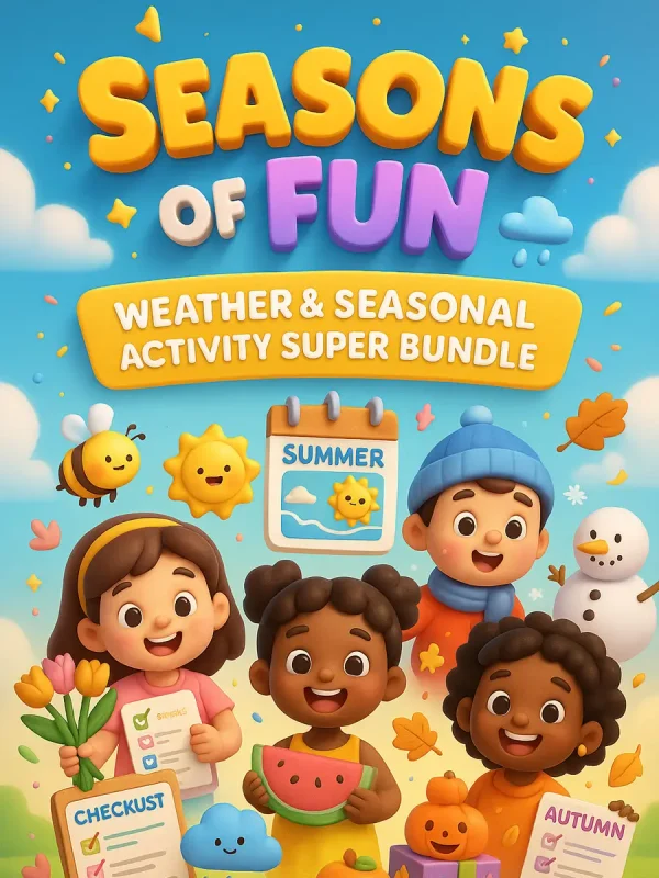 Seasons of Fun – Weather & Seasonal Activity Super Bundle | Kids ...